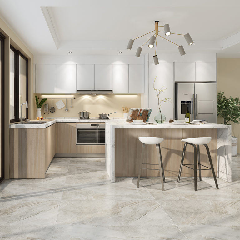 Assemble High Gloss White Cabinets - Wholesale kitchen cabinets Supply