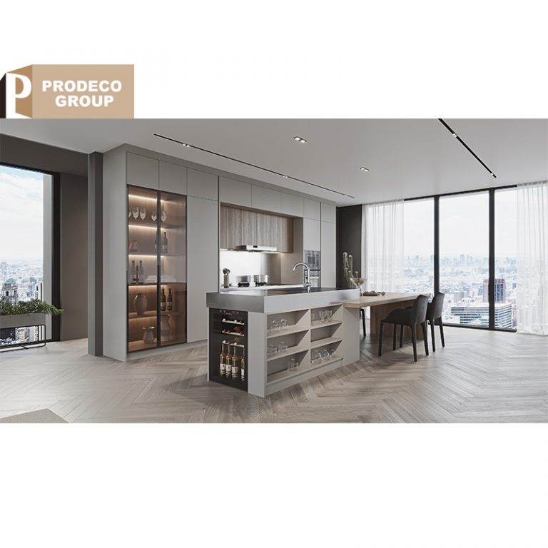 Modern Wood Kitchen Cabinet Design - Wholesale Kitchen Cabinets