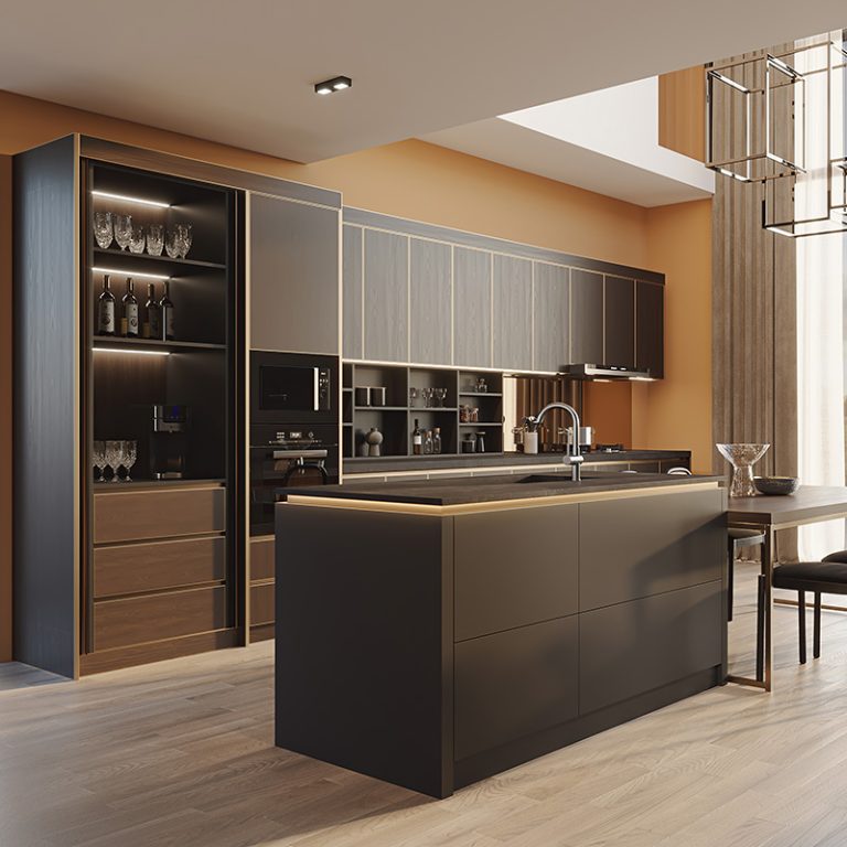 Modern Designs Smart Kitchen Furniture Luxury Kitchen Cabinets